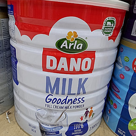 Dano Full Cream Milk Powder 2500gm(Denmark) | Daraz.com.bd