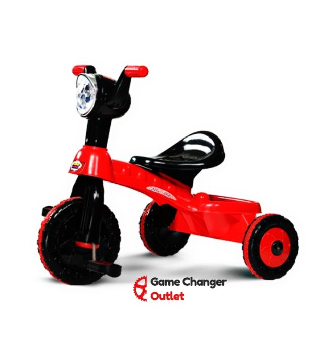 RFL Jim & Jolly Road Master Tricycle Red & Black / White & Cyan Blue ...