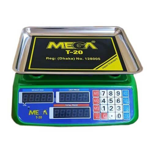 Mega 20 Kg Digital Weight Scale T-20 | Daraz.com.bd
