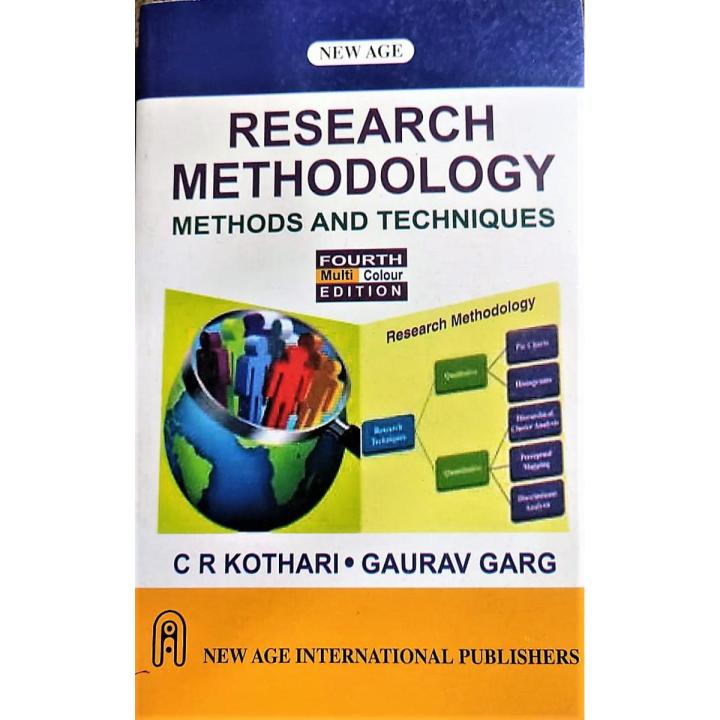 Research Methodology .By C.R kothari & GAURAV GARG. 4th Edition | Daraz ...