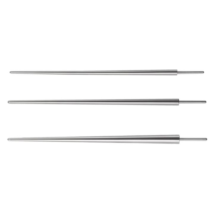 2 Pcs Steel Piercing Taper Insertion Pin 14G/16G/18G Taper Insertion ...