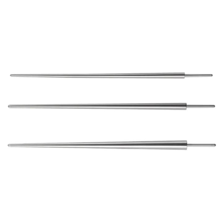 2 Pcs Steel Piercing Taper Insertion Pin 14G/16G/18G Taper Insertion ...