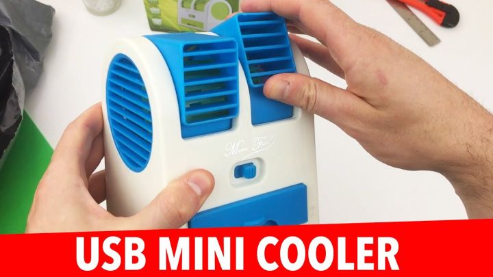 Air Cooling Mini Rechargeable AC Fan | Daraz.com.bd