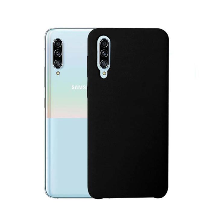 Samsung Galaxy A90 5G Luxurious Silicone Case Back Cover - Camera ...