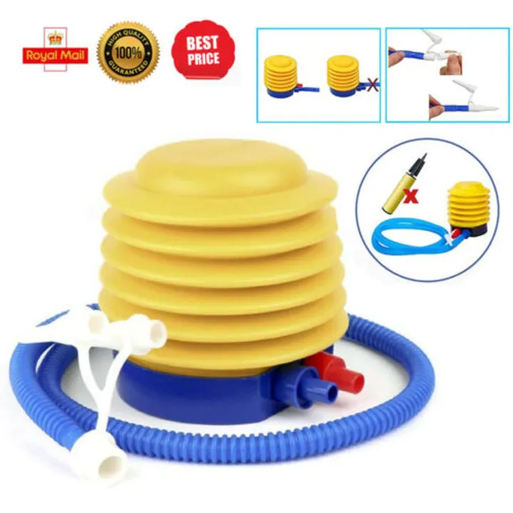 ObboMed-PP-1010 Plastic Bellows Foot Pump, Sports Inflatable Deflatable ...