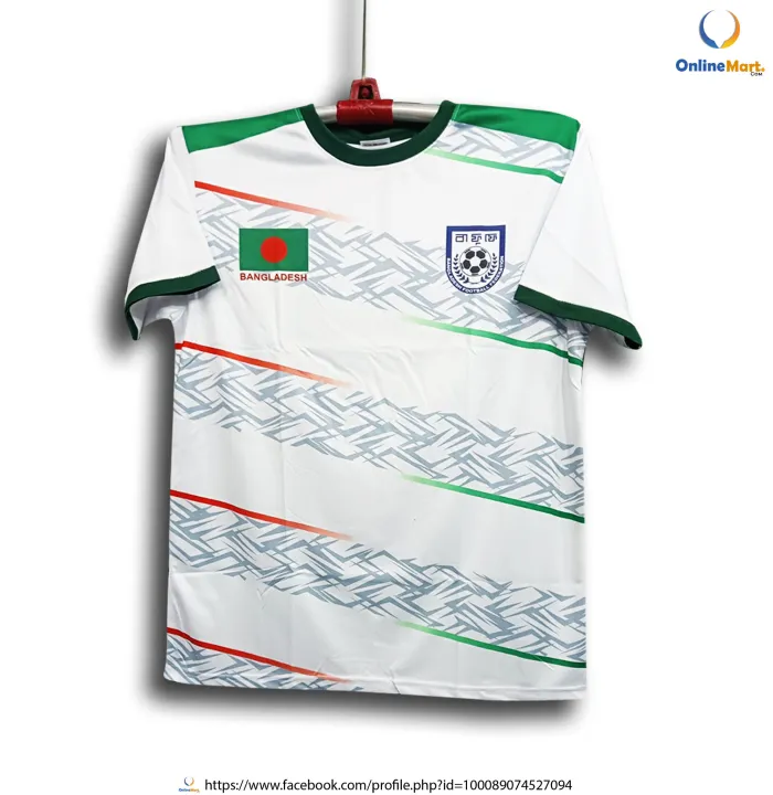 Bangladesh Bafufe Football Short Sleeve Jersey For Men 2025-26 | Daraz ...