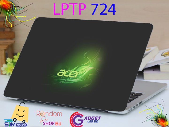 LPTP - 724 acer logo Laptop Sticker Laptop Skin Sticker & Laptop Skin ...