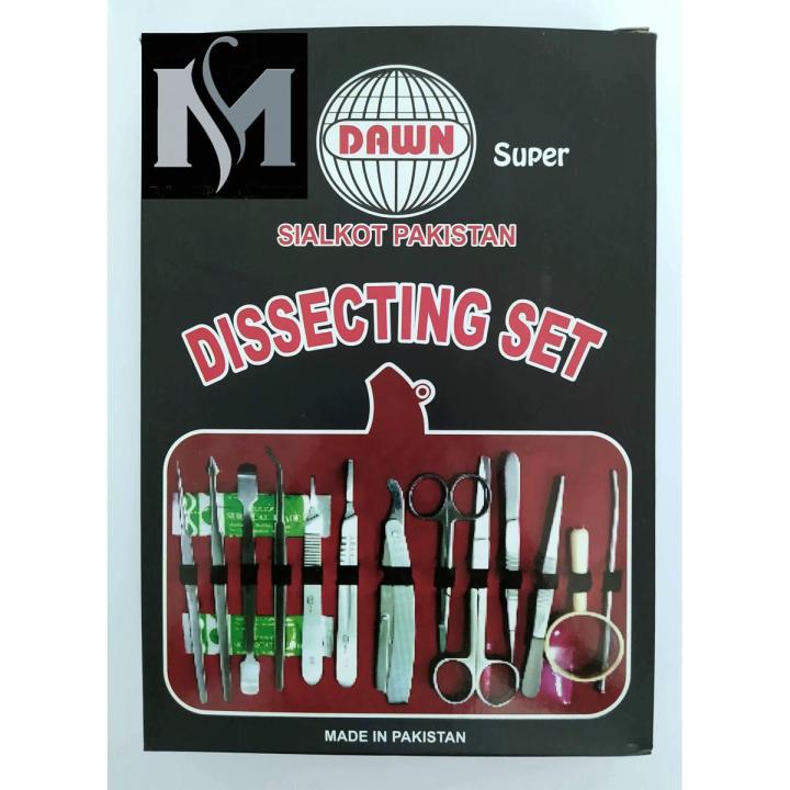 Dawn Super Biology Dissection Set-13 Instruments-Stainless Steel ...