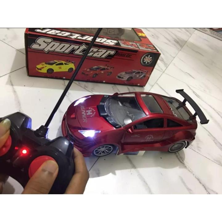 Remote Control Baby Toy Sports Car For Kids Red - Car Toy | Daraz.com.bd