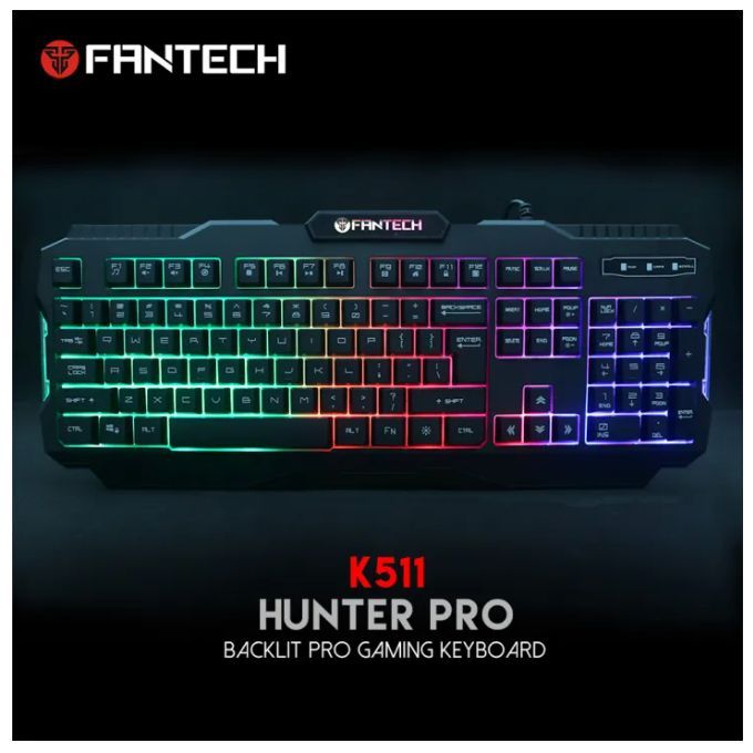 FANTECH K511-HUNTER GAMING KEYBOARD | Daraz.com.bd