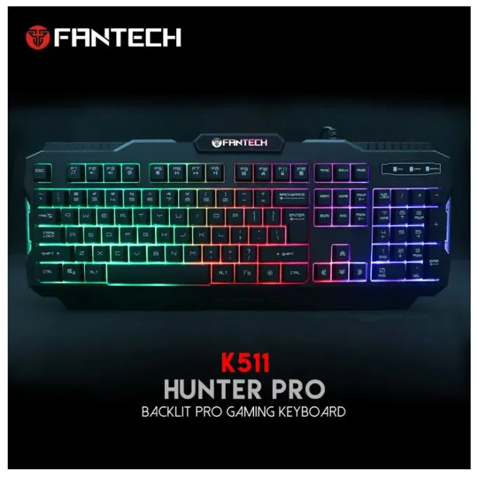 FANTECH K511-HUNTER GAMING KEYBOARD | Daraz.com.bd
