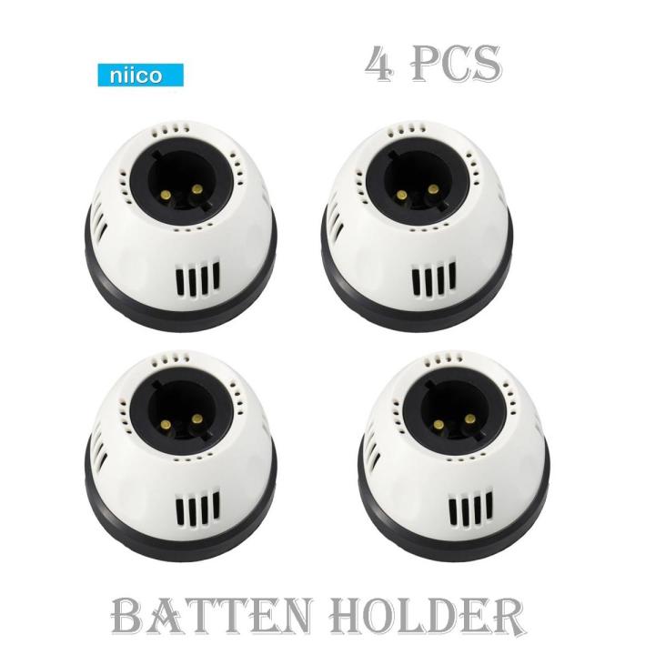 Batten Holder Exclusive For Pin Type Light (4 PCS Combo) | Daraz.com.bd
