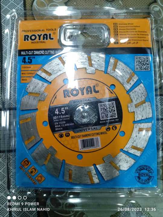 4" 110mm Royal multi cutter tiles&wall cutter | Daraz.com.bd