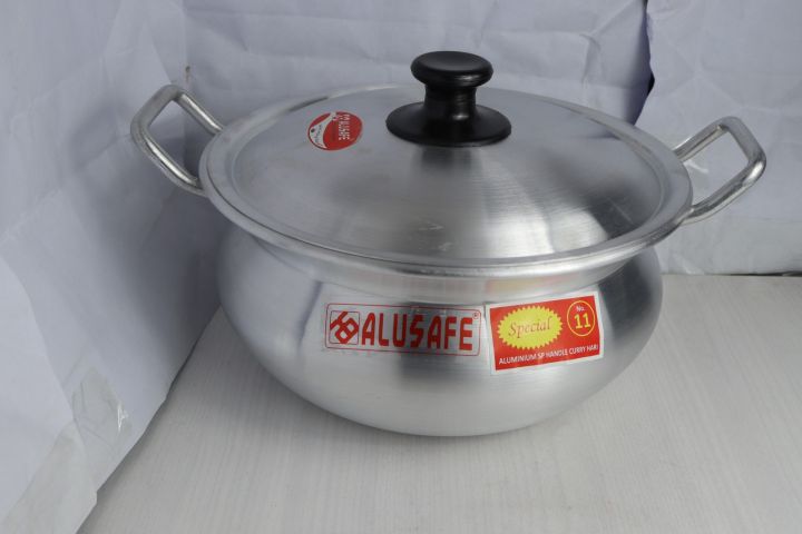 Alusafe Aluminium Handle Curry Hari 11inch | Daraz.com.bd