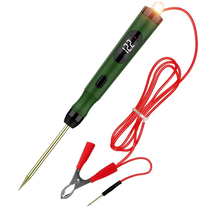 TopDiag P50 Automotive Circuit Tester LCD Display Voltage Measurement ...