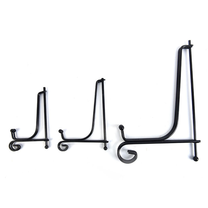 1 Pcs Art Iron Display Stand Bracket Support Holder for Plate Photo ...