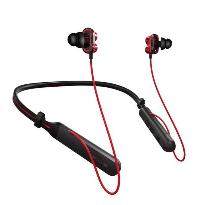 PLEXTONE BX345 Double Dynamic Rear-mounted Bluetooth Sports Headphones ...