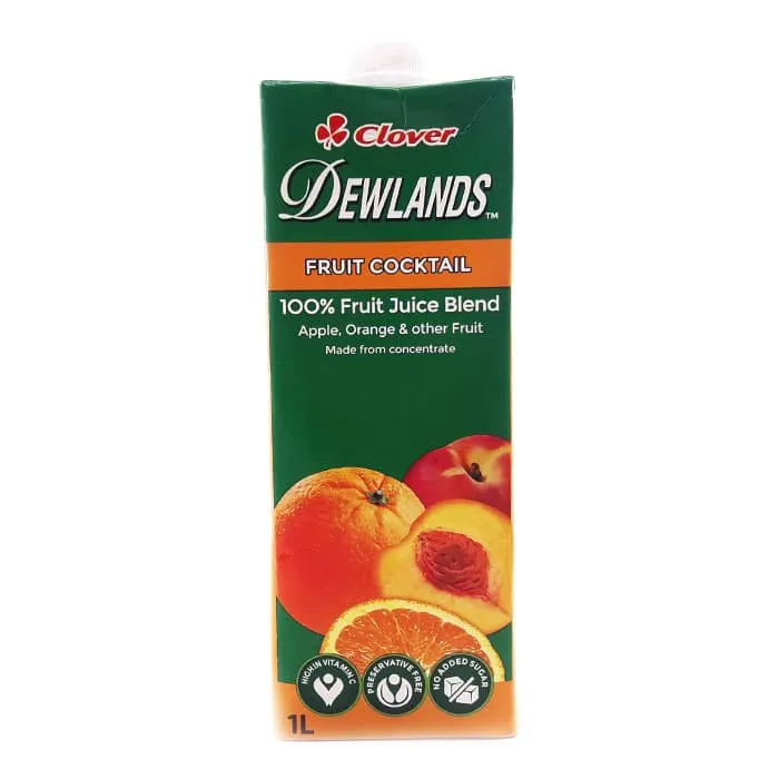 Clover Dewlands Fruit Cocktail Juice 1 Liter | Daraz.com.bd