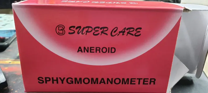 Blood Pressure Monitor Aneroid Sphygmomanometer super care - Analog BP ...