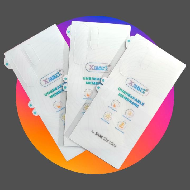 Xmart Full HD Crystal Clear Back Shield Protection For Samsung Galaxy ...