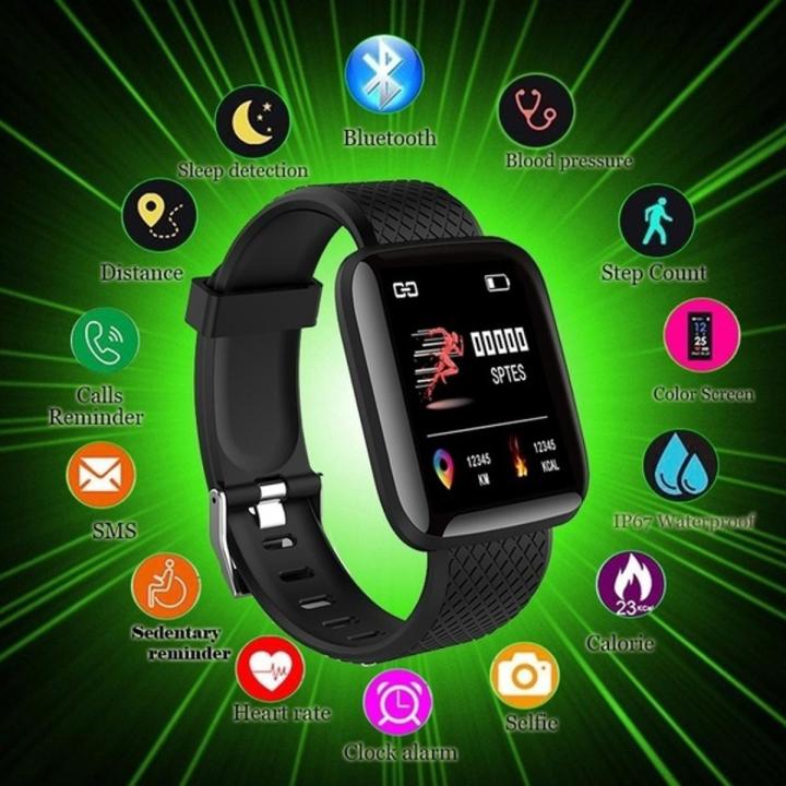 New D116 Plus Smart Watch Bracelets Fitness Tracker - Smart Watch ...