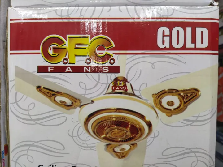 GFC Gold Celling Fan | Daraz.com.bd