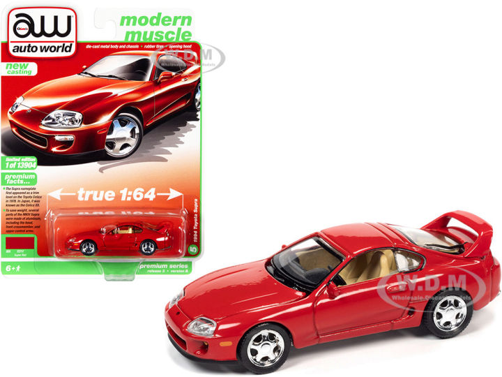 Auto World - Limited Edition - Modern Muscle - Toyota Supra MK4, Scale ...