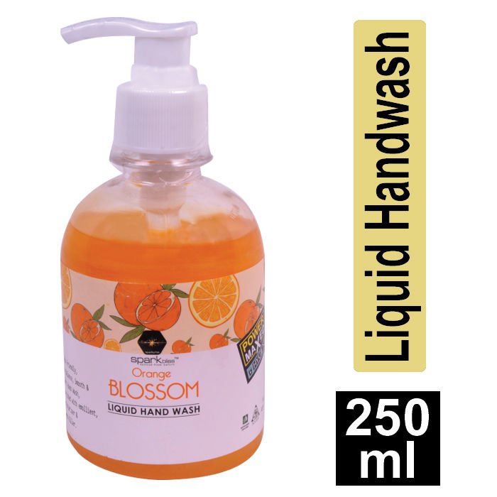 Spark bliss Orannge blossom liquid hand wash Surfactant Based hand wash -250ml | Daraz.com.bd