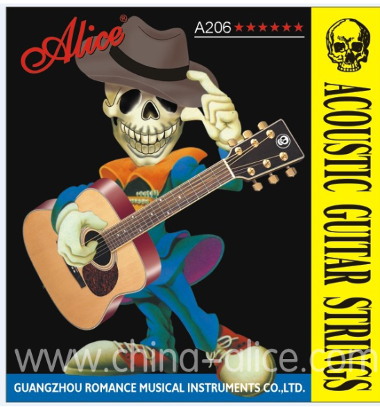 Alice Acoustic Guitar 1st String Stainless Steel Single String one pcs ...