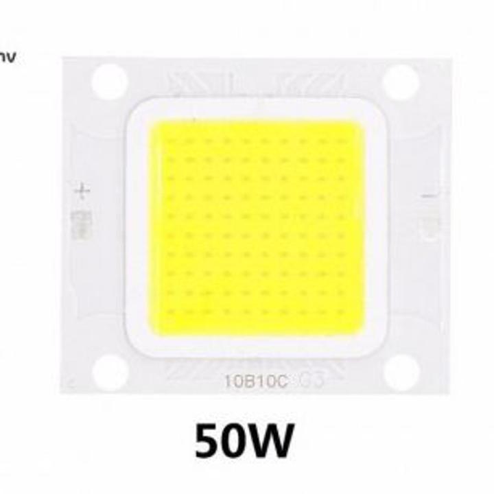 50 Watt Cob Chip Only LED (1 pcs) 50W LED Flood Light Chip Cool White ...