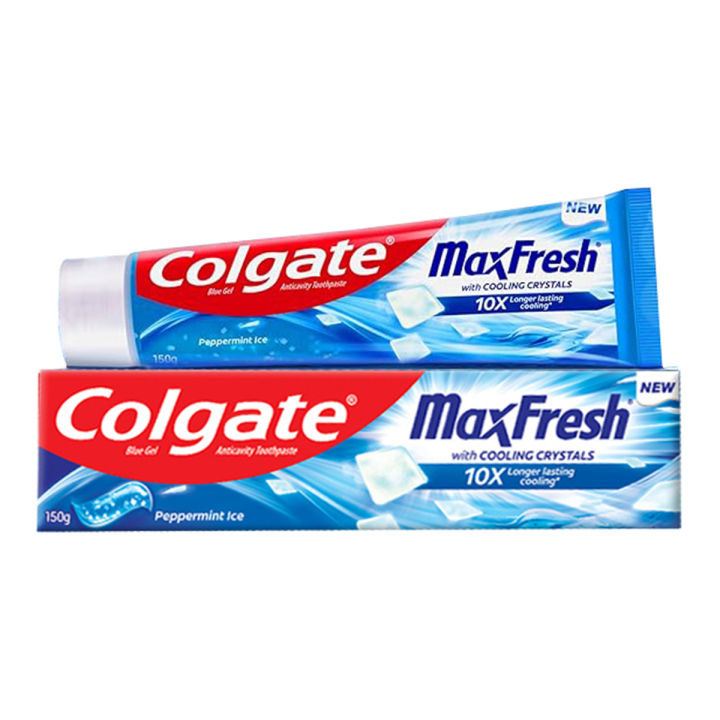 Colgate MaxFresh Blue Gel Toothpaste 150 gm | Daraz.com.bd