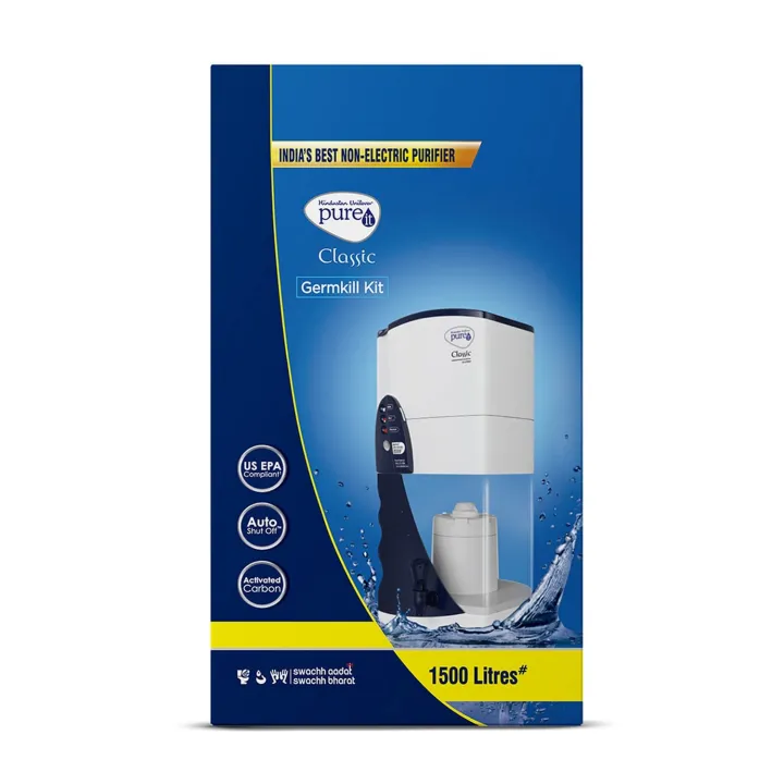 Unilever Pureit Classic Germ Kill Kit 1500L-Water Purifier | Daraz.com.bd