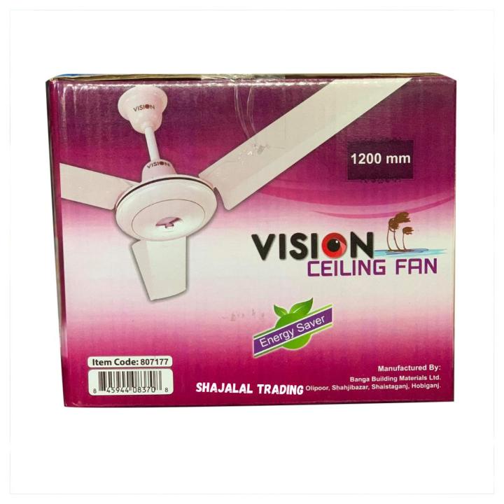 VISION Ceiling Fan 48 Inch 3 Blades | Daraz.com.bd