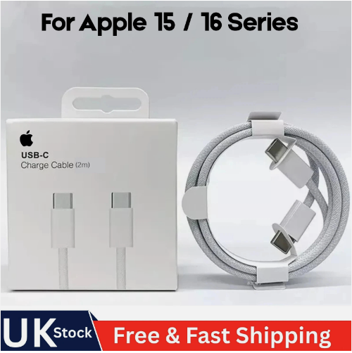 GENUINE ORIGINAL For iPhone 15 16 Pro Max,Charger USB C To Type C Fast ...