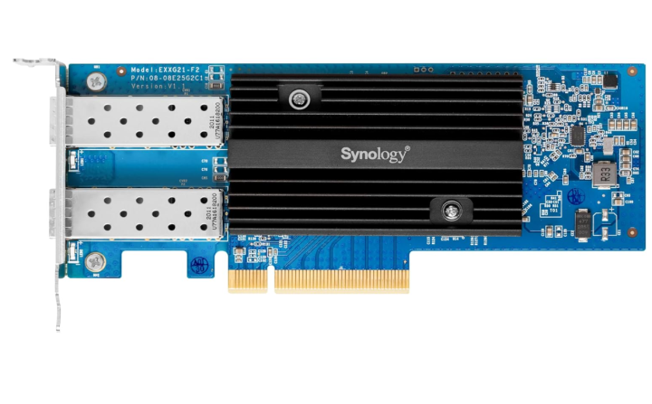Synology 10Gb Ethernet Adapter 2 SFP+ Ports (E10G21-F2) , Black | Daraz ...