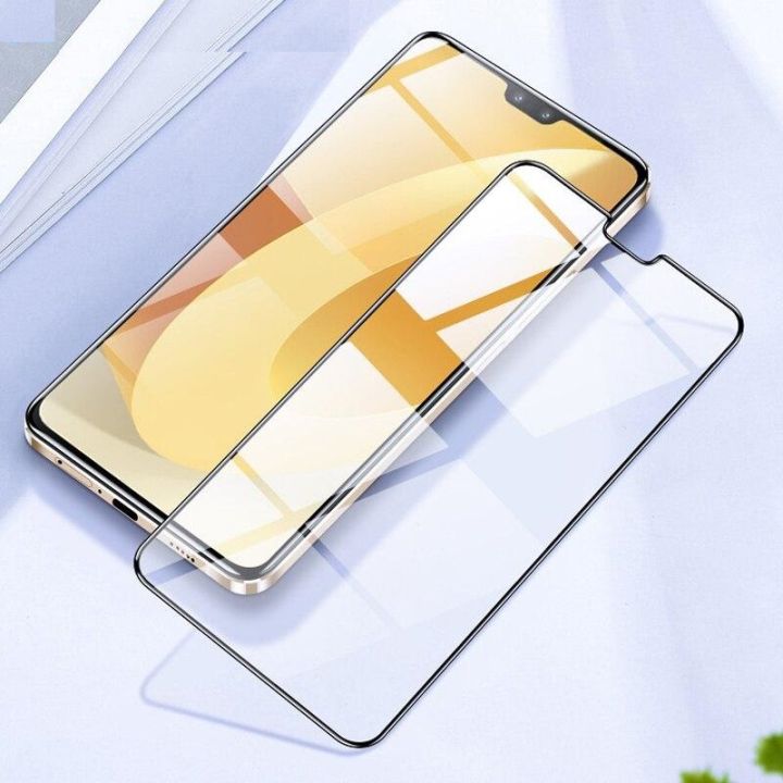 Vivo V23 5g Full Screen Edge to Edge Tempered Glass 5D/11D/6D Black ...