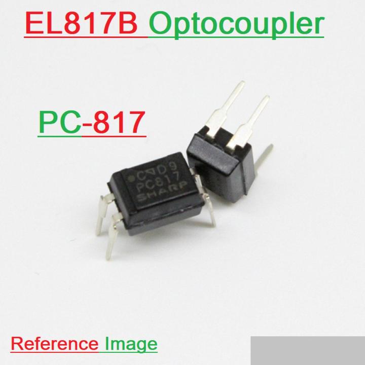 5Pcs- 817 PC817 EL817B EL817 LTV817 PC DIP-4 4Pin Leads Optocoupler Relay Driver IC Photocoupler ...
