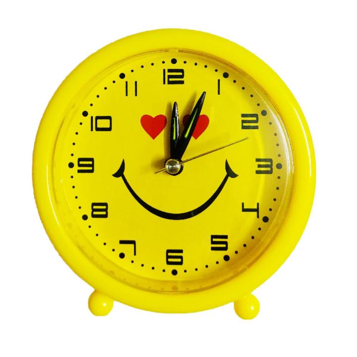 Emoji Smile New Table Alarm Clock - Wall Clock - Wall Clock | Daraz.com.bd