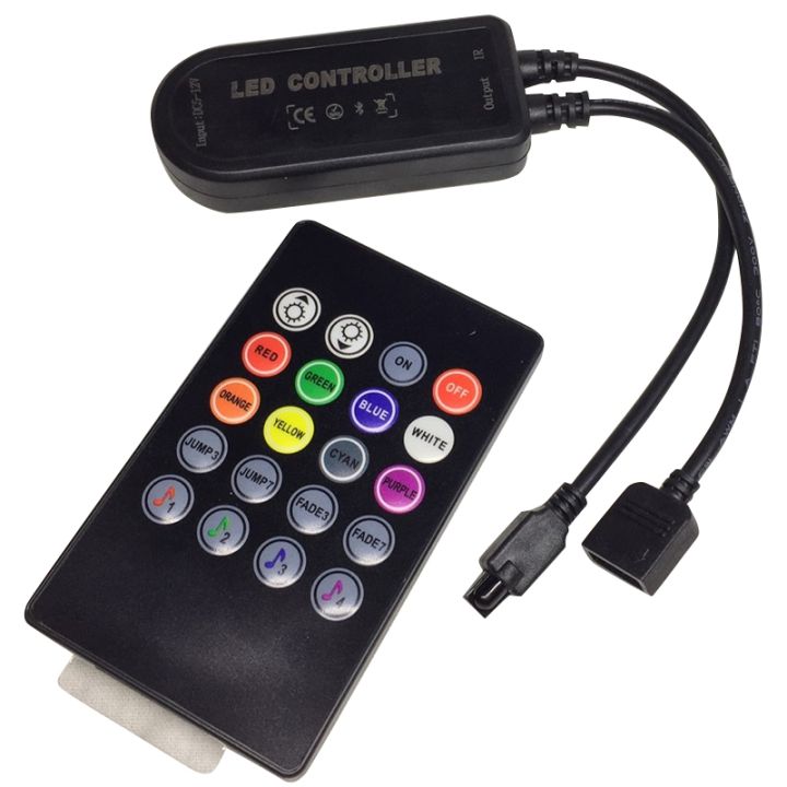 RGB Led Controller APP Bluetooth RGB Music Controller for Led Strip ...