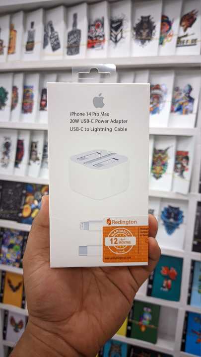 Premium Redington apple iPhone 20W Watt USB-C PD 3 Pin Plug Fast ...