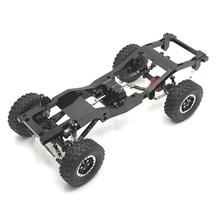 For MN 1/12 MN82 LC79 RC Car Spare Parts Chassis Frame Kit Black ...