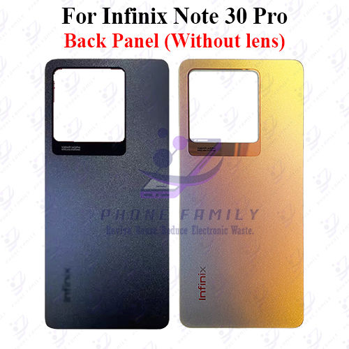 For Infinix Note 30 Pro Back Panel/Backshell/ Casing With Logo-All ...