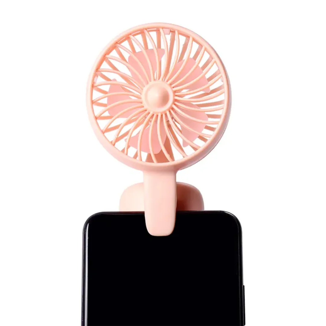 Mini Fan Clip On Creative Adjustable Travel Fan Mini with Wristlet Clip ...