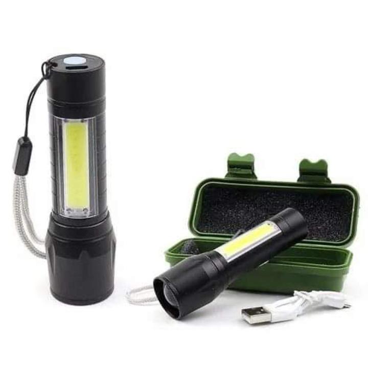 Geepas GP-007 Cob Light Rechargeable Mini Torch Light | Daraz.com.bd