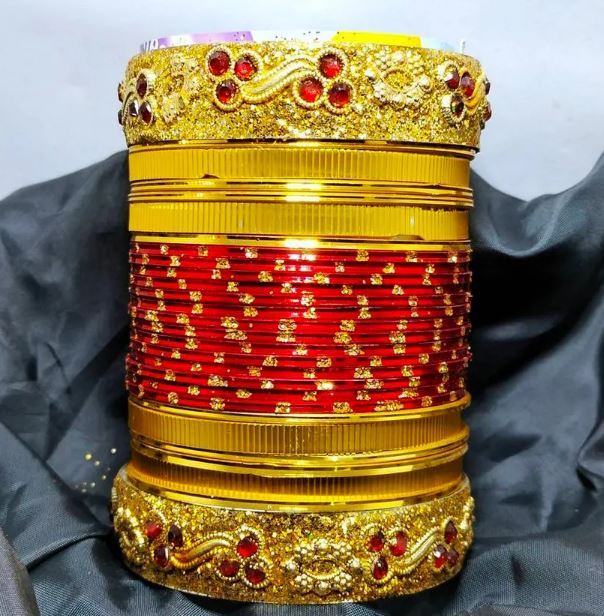 Gorgeous Metal Indian Bou churi for women-24 Pic Multi-color | Daraz.com.bd