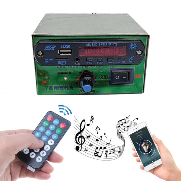Dc Bluetooth 2CH LCD Display HIFI Audio Stereo Power Amplifier ...