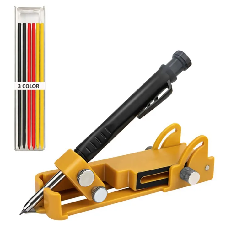 Multi-Construction Pencil Scribing Tool- Scribe Function Tool, Yellow ...