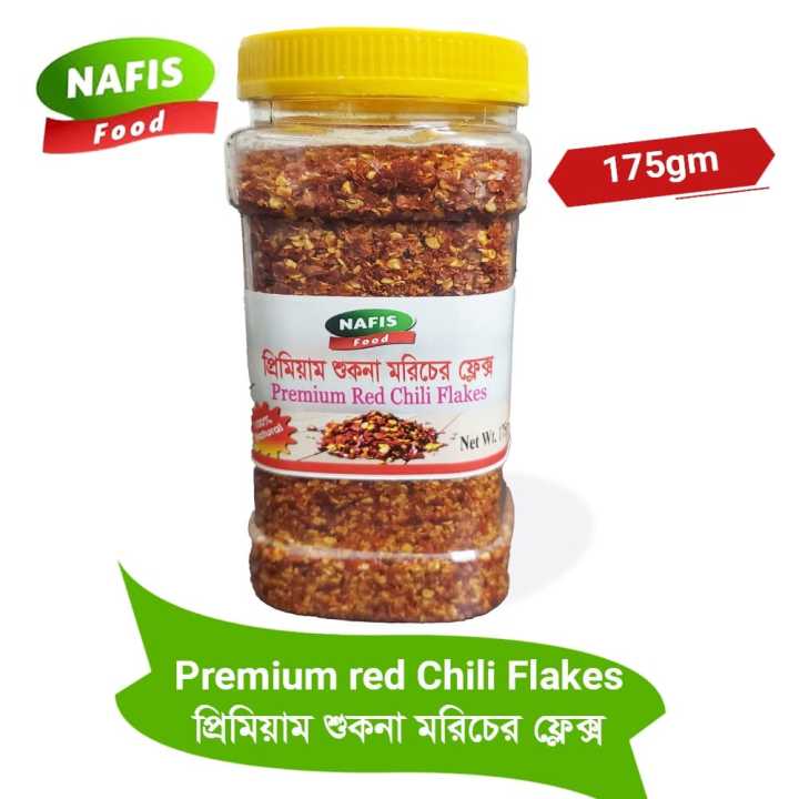 Premium Red Chilli Flakes-175g | Daraz.com.bd