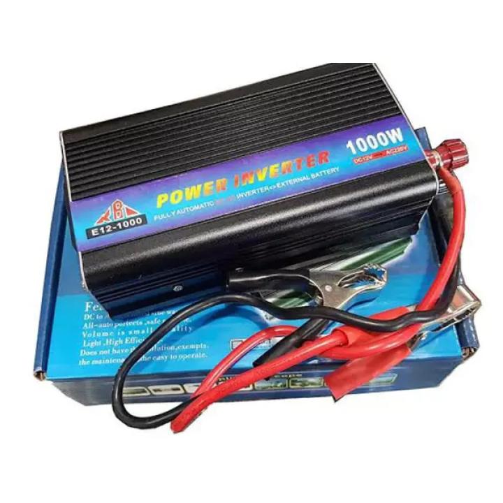 Power Inverter 1000W 12V To AC 220V Modified Sine Wave Voltage From Car ...