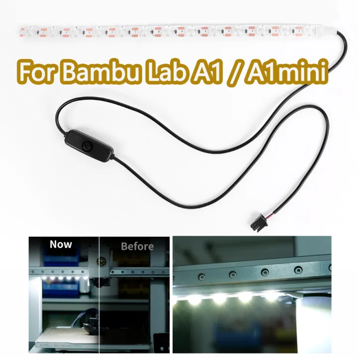 For Bambu lab A1/A1mini Led Light Strip Ra95 Fill light 24V Bambulab ...